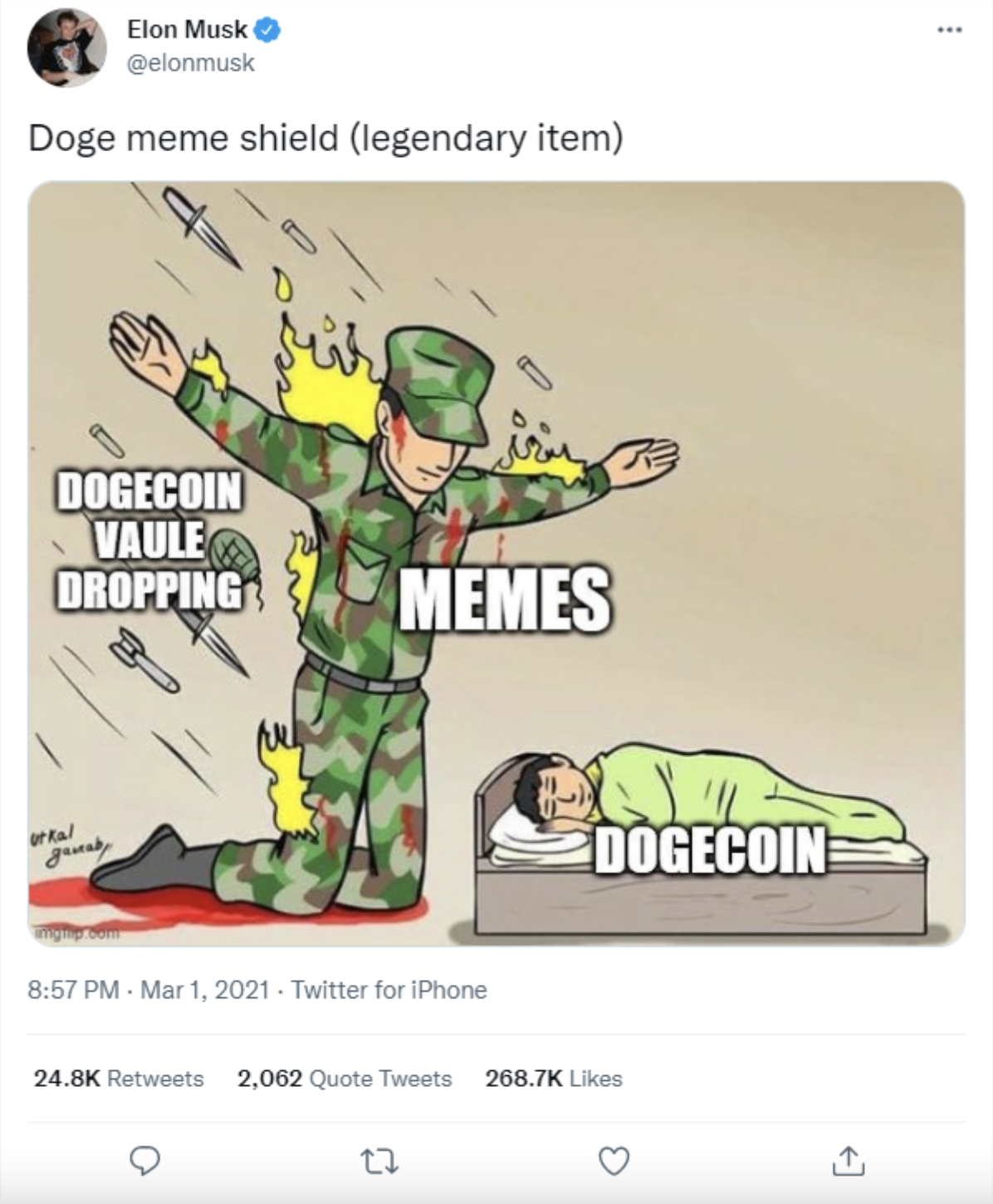 Dogecoin Now Second-Largest Proof-Of-Work Coin After Ethereum Merge